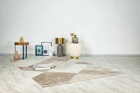 Lalee Kusový koberec Trendy 405 Beige Rozměr koberce: 120 x 170 cm