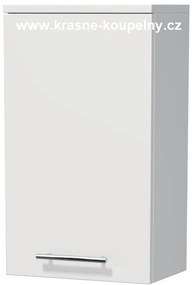 Intedoor horní závěsná skříňka,1 dveře, UNI HZ 60/35 1D L/P Varianta: A0016 Bílá LESK