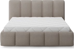 Postel Edvige + Dřevěný rám + plynový výtah + kontejner 180x200