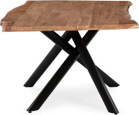 Jídelní stůl z masivu akácie 100x220 cm Anuri – MOME