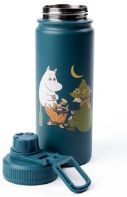 Termo láhev NB Moomin Adventure modrozelená 0,55L, NordicBuddies Finsko