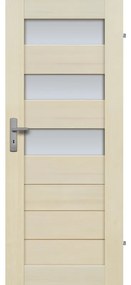 Interiérové dveře Radex dřevěné TOSSA 3S Šířka dveří: 100 cm, Otvírání dvěří: Pravé