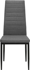 vidaXL Jídelní židle 2 ks textil [246181] Barva: Hnědá