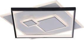 XXXLutz STROPNÍ LED SVÍTIDLO, 57/57/6 cm - Stropní svítidla - 003467059101