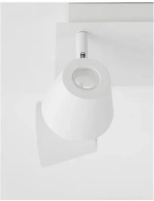 Designové bodové svítidlo Gropius 22 bílé
