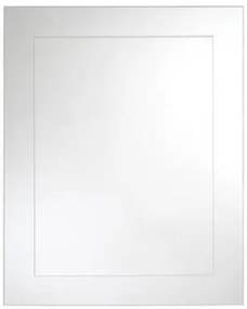 Amirro Skládané zrcadlo na zeď do pokoje ložnice dekorativní ROMY 40 x 50 cm s leštěnou hranou 712-826