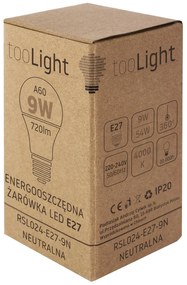 Spectrum LED LED žárovka studená LED RSL024 E27 9W Neutral