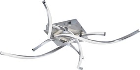 XXXLutz STROPNÍ LED SVÍTIDLO, 78/78/17 cm - Stropní svítidla - 003467026501