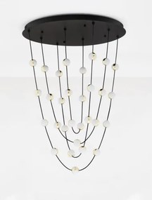 Závěsné LED svítidlo NOVA LUCE ALCINOE 102W 3000K 9511019 stmívatelné Triac