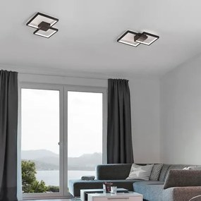 LED stropní svítidlo Porto 32 černé