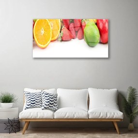 Obraz na skle Ovoce Kuchyně 120x60 cm
