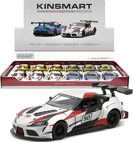 SPARKYS Kovový model Toyota GR Supra Racing s polepem / Kov / Na zpětn