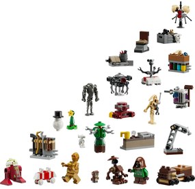 Lego LEGO® Star Wars™ 75418 Adventní kalendář 2025