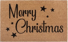 Hanse Home, Rohožka Merry Christmas 105697 - na ven i na doma, 45x70, hnědá, chodba / předsíň