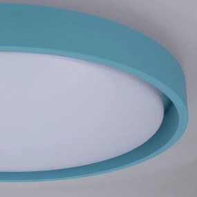 Brilagi-LED Stmív. svítidlo MATTEO LED/48W/230V 3000-6500K pr. 41 cm tyrkysov+DO