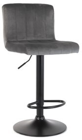 Barová židle Fiorela, šedá