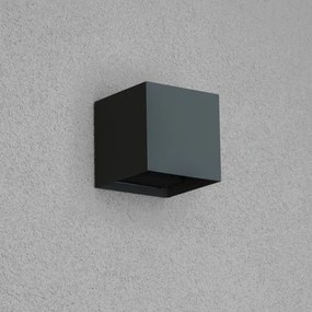 Brilagi - LED Venkovní nástěnné svítidlo CUBE LED/6W/230V antracit IP54