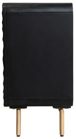 Designová komoda Gavrilla 160 cm černé mango
