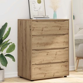 Úložné skříně 80 x 48 x 105 cm Kompozitní dřevo Artisanový dub 3406234