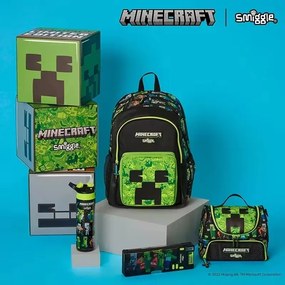 Minecraft školní batoh (zeleno-černý) Creeper