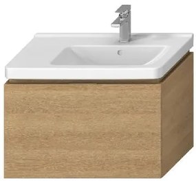 Jika Cubito Pure - Umyvadlová skříňka 740x480x426 mm, 1 zásuvka, dub H40J4253015191