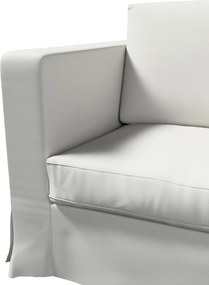 Potah na pohovku IKEA  Karlanda 3-místná nerozkládací, dlouhý barva šedá látka pletený vzor