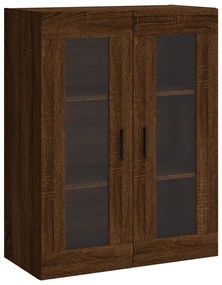 Skříň highboard hnědý dub 69,5 x 34 x 180 cm kompozitní dřevo,  3198296