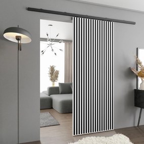 Posuvné dveře s krycí lištou HS-45 BELMO 80 bílý