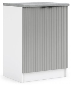 Kuchyňská skříňka spodní 60 cm - LAM D60 2D - Dvířka GISEL