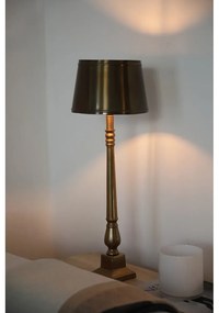 Stolní lampa ve zlaté barvě s kovovým stínidlem (výška 66 cm) Metallo – Markslöjd