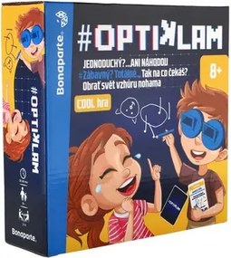 BONAPARTE Společenská hra Optiklam / Hra s optickým klamem / 22x22x7 c