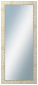 DANTIK - Zarámované zrcadlo - rozměr s rámem cca 60x140 cm z lišty PRAHA bílá (2930)