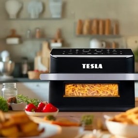 TESLA Electronics AirCook- Multif. duální dig. horkovzd. fritéza 10 l 2400W/230V