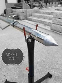 Otočný špíz na sele s motorem