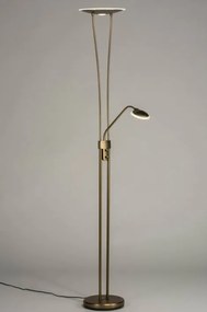 Stojací lampa se čtecí lampičkou a stmívačem Crayne Bronse Viante