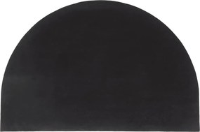 Rohožka před dveře přírodní půlkruhová 60x90 cm kokosové vlákno 155603