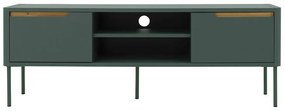 Tv stolek witis 141,5 x 51 cm zelený MUZZA