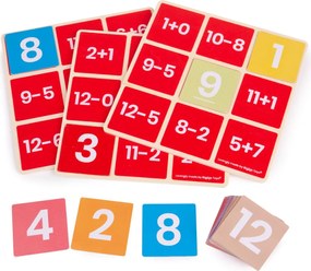 Matematické bingo sčítání a odčítání AFFLUENT