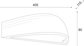 Nástěnné svítidlo OAK 1xE27/60W/230V dub