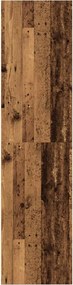 Šatní skříň old wood 80 x 50 x 200 cm kompozitní dřevo 3307799