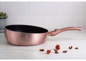 BERLINGERHAUS Pánev prohazovací s titanovým povrchem 26 cm I-Rose Edition BH-6029