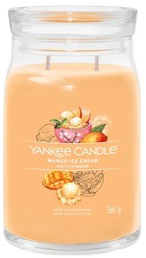 Yankee Candle Signature svíčka velká Mango Ice Cream, 567g
