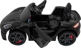 Elektrické autíčko Porsche Spyder RS ​​718 MP4 černé