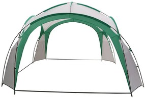 Pavilonový stan YENA s obalem 350x350 cm zeleno-bílý