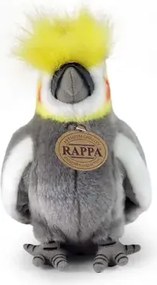 RAPPA Plyšový papoušek korela chocholatá 18 cm / ECO-FRIENDLY / od 0 m