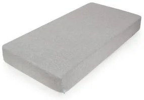 Prostěradlo 100% bavlna jersey 120 x 60 cm Melanž Light grey