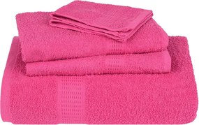 Ručníky FROGN 10 ks růžové 30x30 cm 360 g/m² 137042