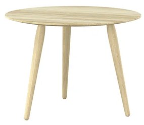 Odkládací stolek Play z dubového masivu- Ø52 Rozměry:: 52x32cm, typ dřeva:: přírodní dub