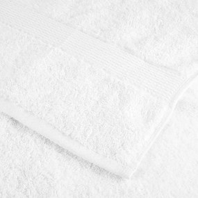 Prémiové ručníky do sprchy SOLUND 4 ks bílé 70 x 140 cm 600 g/m² 137129