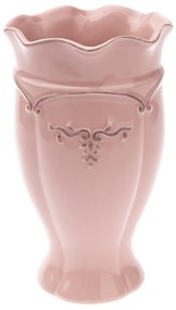 Keramická váza Renaissance růžová, 18 cm